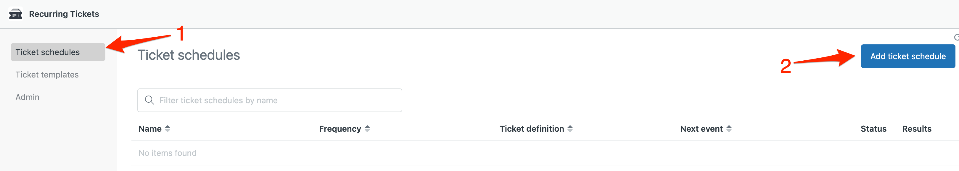 How to use the Recurring Tickets App – SweetHawk Help Center