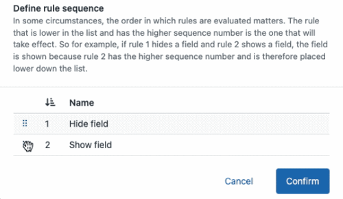 Field Rule Sequence Sweethawk Help Center 