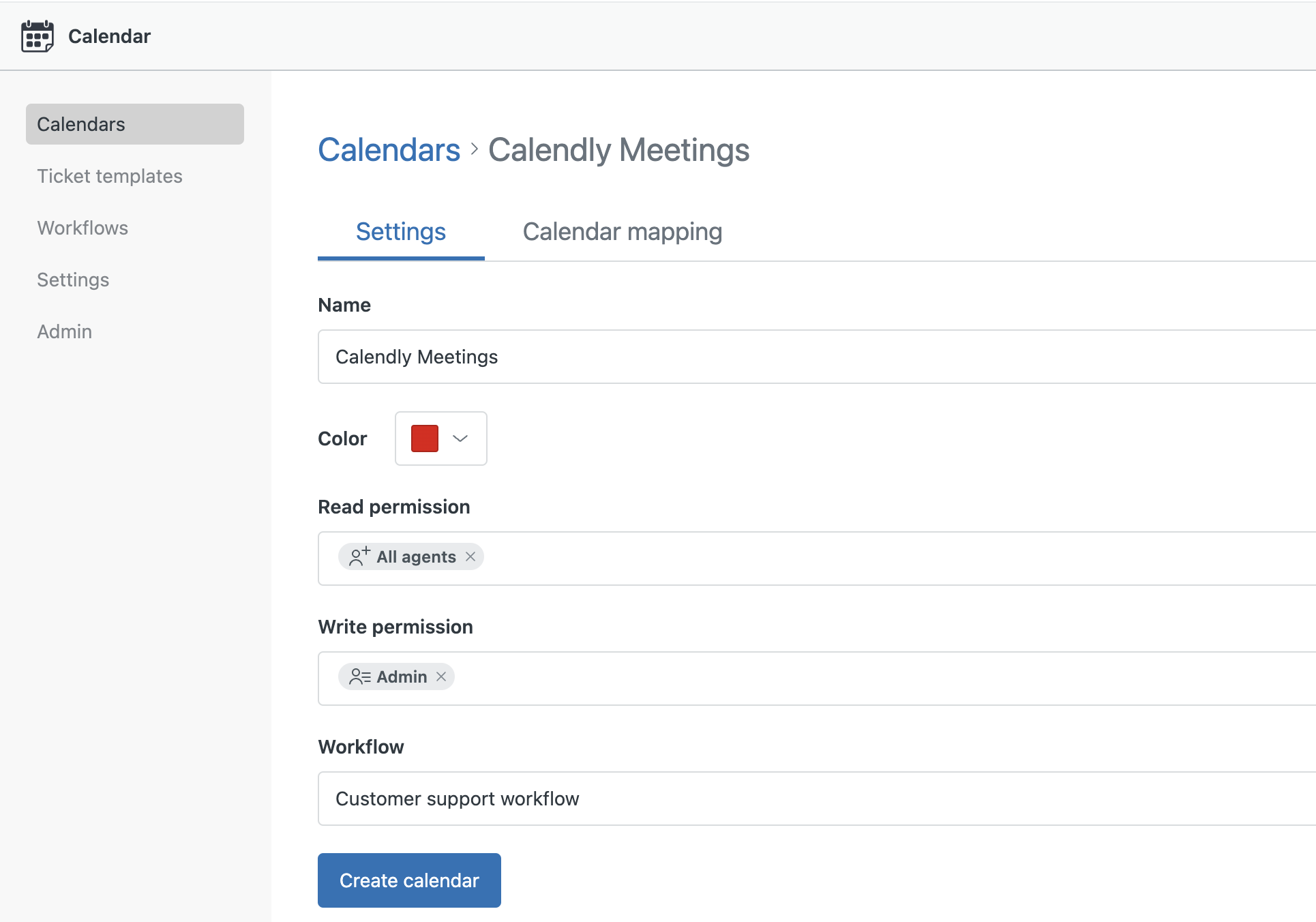 Recipe: Calendly workflow in Calendar – SweetHawk Help Center