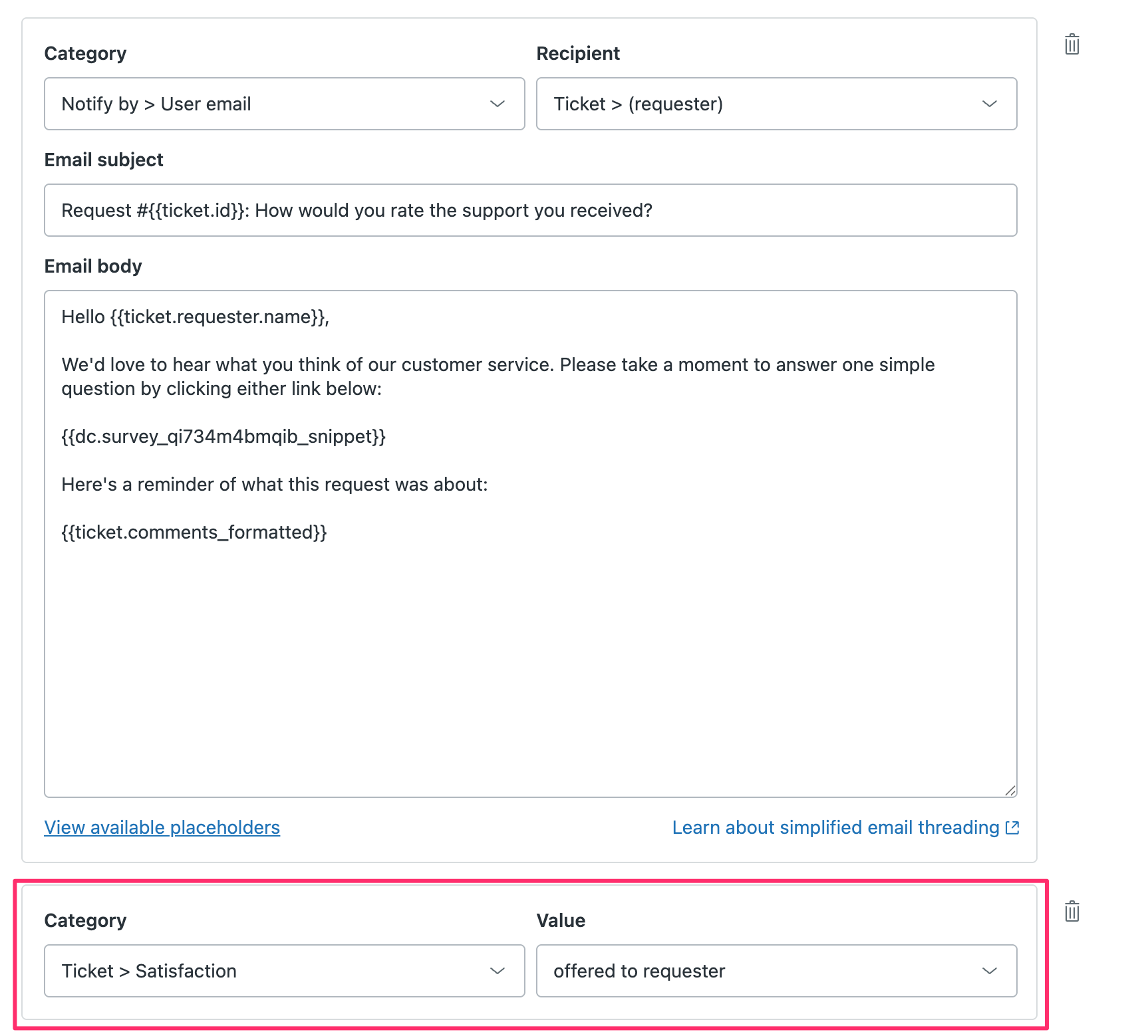 How to add CSAT rating to Zendesk satisfaction – SweetHawk Help Center