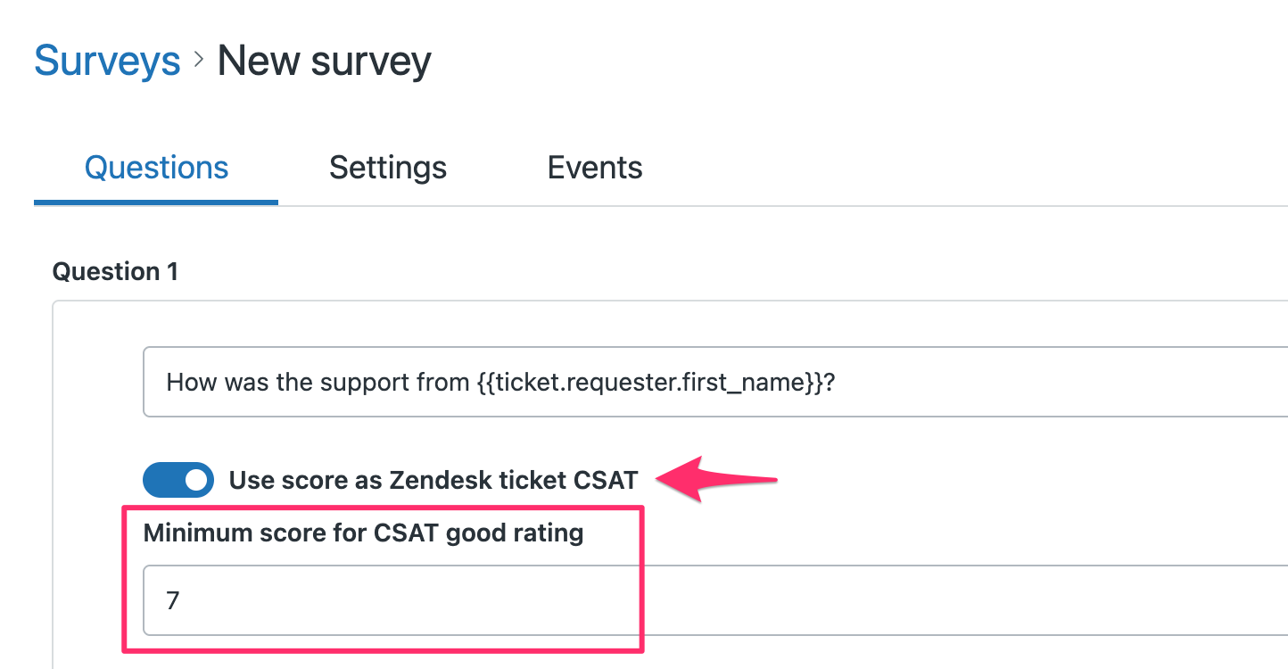 How to add CSAT rating to Zendesk satisfaction – SweetHawk Help Center