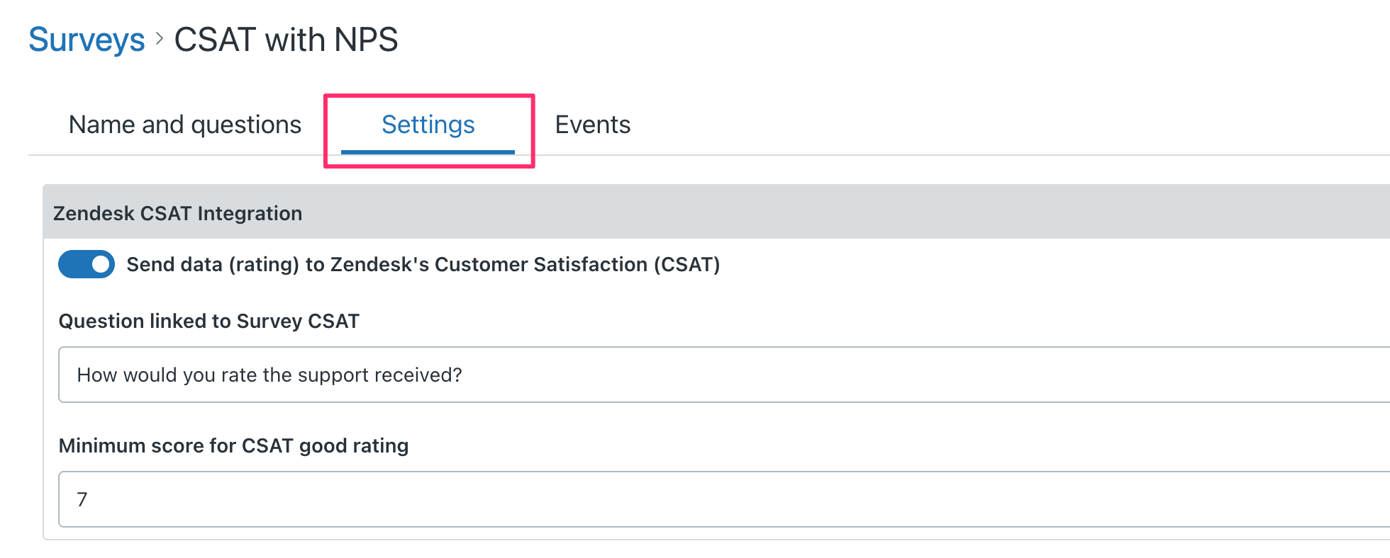 How to add CSAT rating to Zendesk satisfaction – SweetHawk Help Center